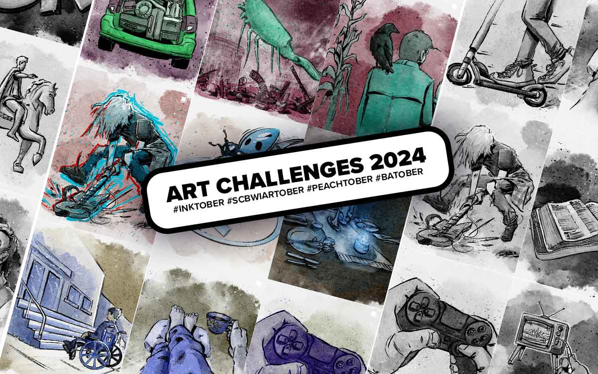 Inktober 2024 wrap - Keith Ryan Studio